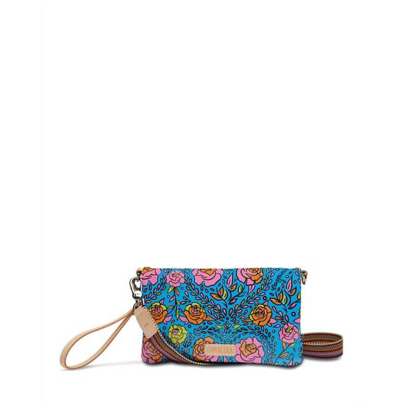 Consuela | Bags | New Consuela Womens Mandy Uptown Crossbody Bag In Blue Floral | Poshmark